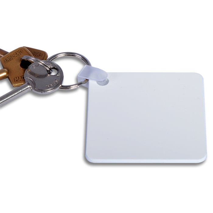 Personalised Square Keyring | Photo Keyrings & Personalised Gifts