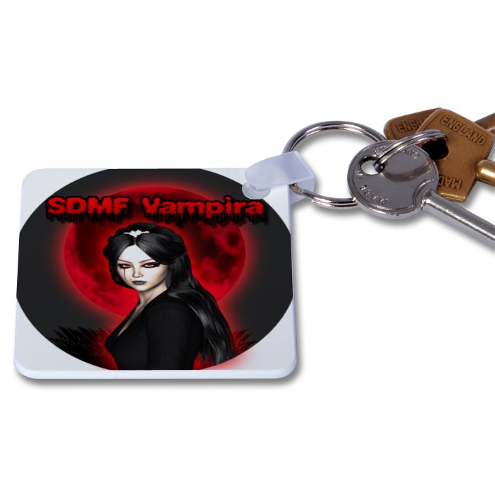 Personalised Square Keyring | Photo Keyrings & Personalised Gifts