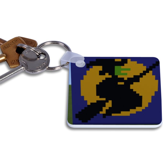 Personalised Square Keyring | Photo Keyrings & Personalised Gifts